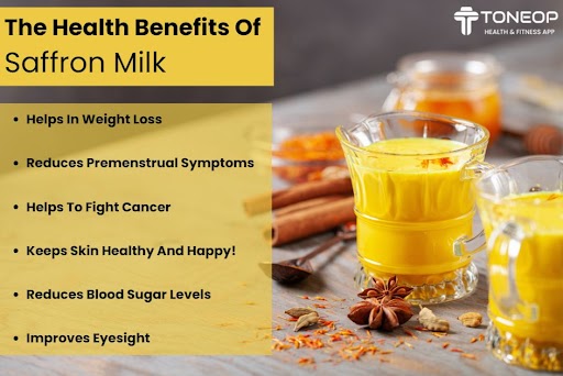 Saffron Milk (Kesar Dudh) Benefits And Potential Side Effects